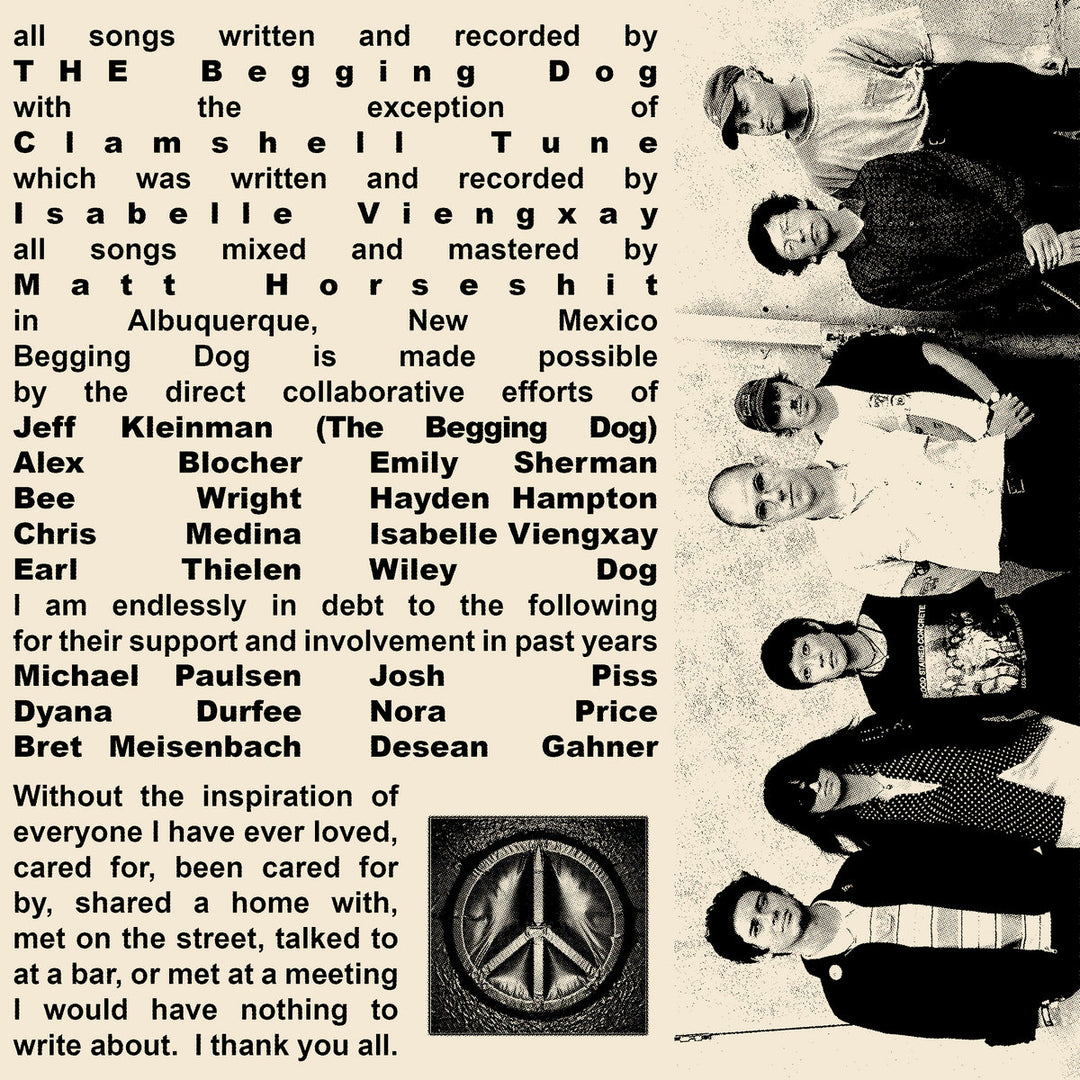 BEGGING DOG 'DEMO1' – BIG LOVE RECORDS