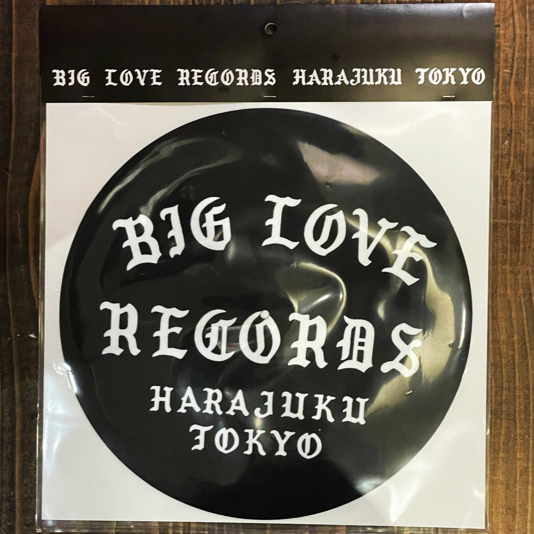 BIG LOVE 'SLIPMAT' – BIG LOVE RECORDS